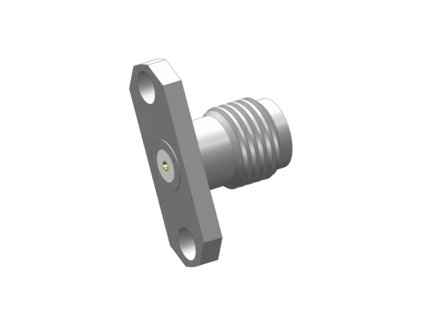 SMA Female 2-Hole Flange Mount RF Connector – Field Replaceable, 12 ...